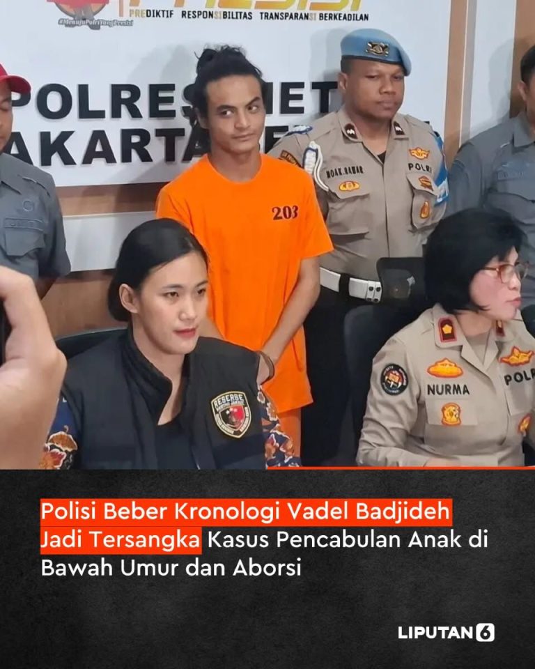 AKP Citra Ayu Ungkap Kronologi Kasus Pencabulan dan Aborsi dengan Tersangka Vadel Badjideh, Ini ...
