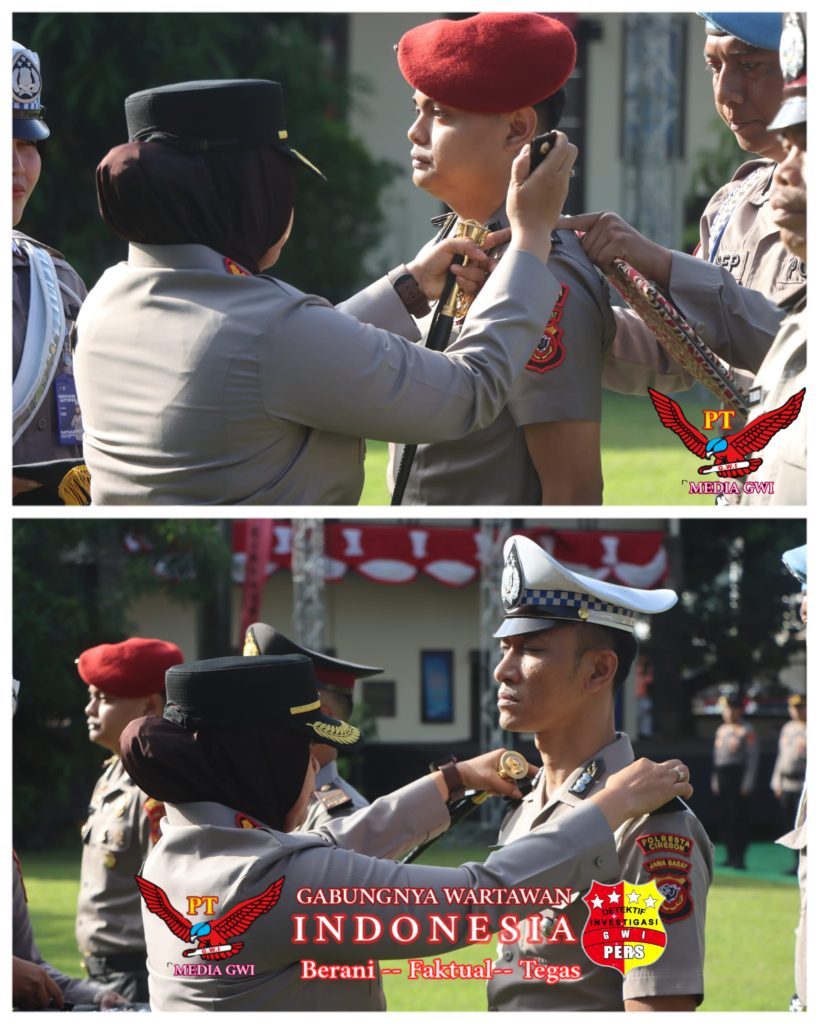 Kapolresta Cirebon Pimpin Upacara Korps Rapot Kenaikan Pangkat Periode Juli 2025 - Gabungnya ...
