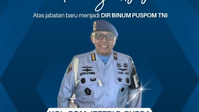 “Dirbinum Puspom TNI” adalah singkatan dari – Direktur Pembinaan Umum ...