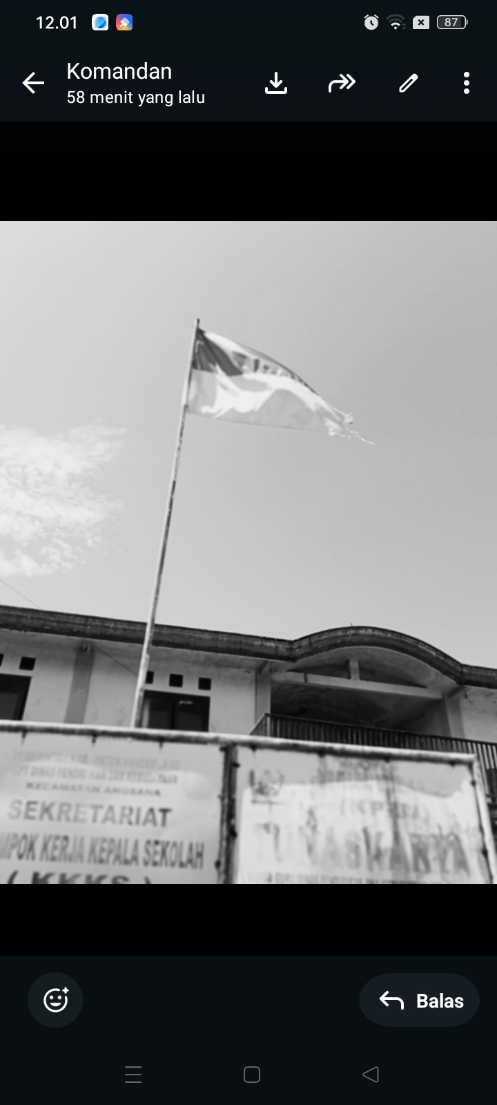 GWI Sayangkan Bendera Merah Putih Kusam Dan Sobek Masih Berkibar ...